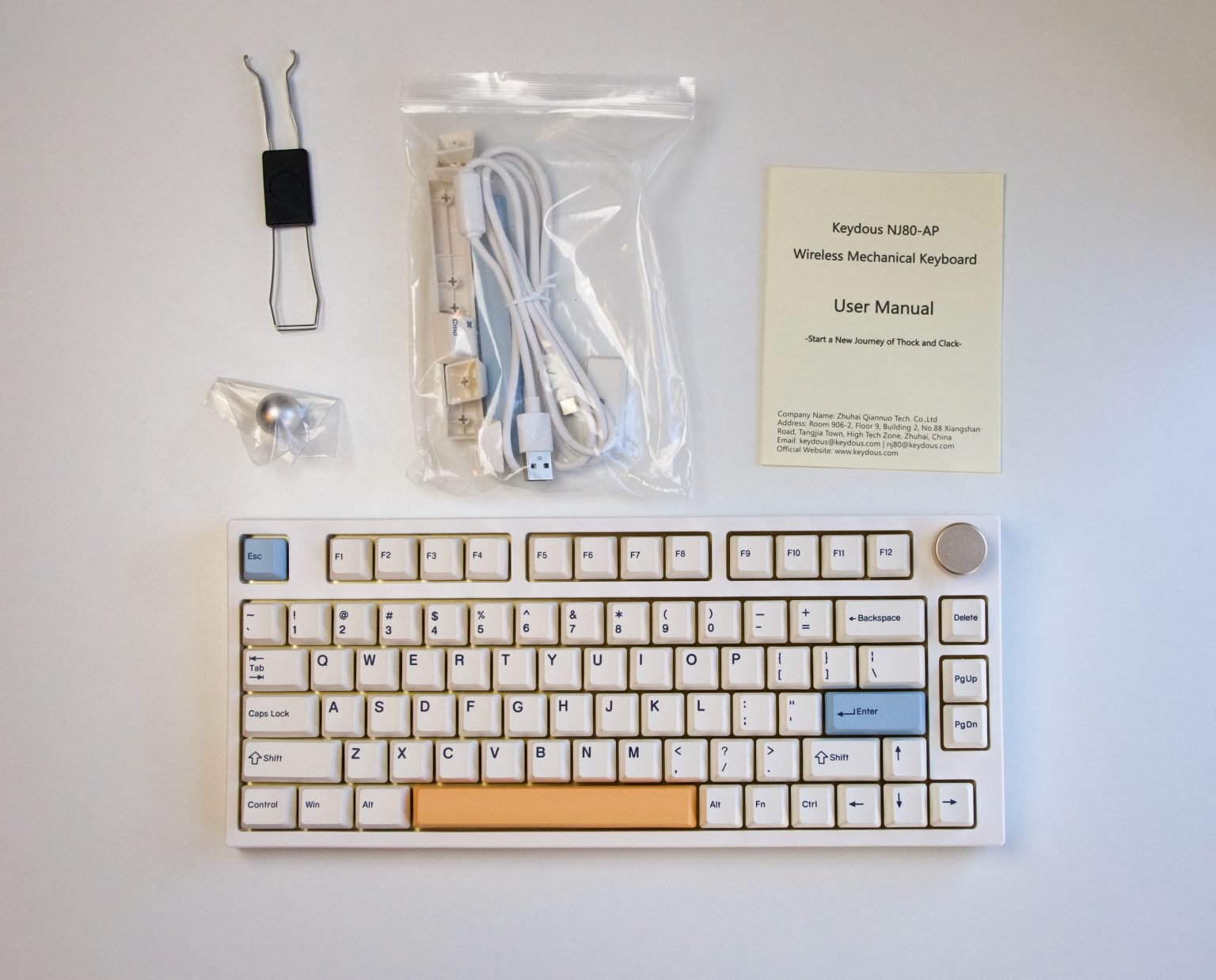 Keydous NJ80-AP Keyboard Review - The Best 75% Value