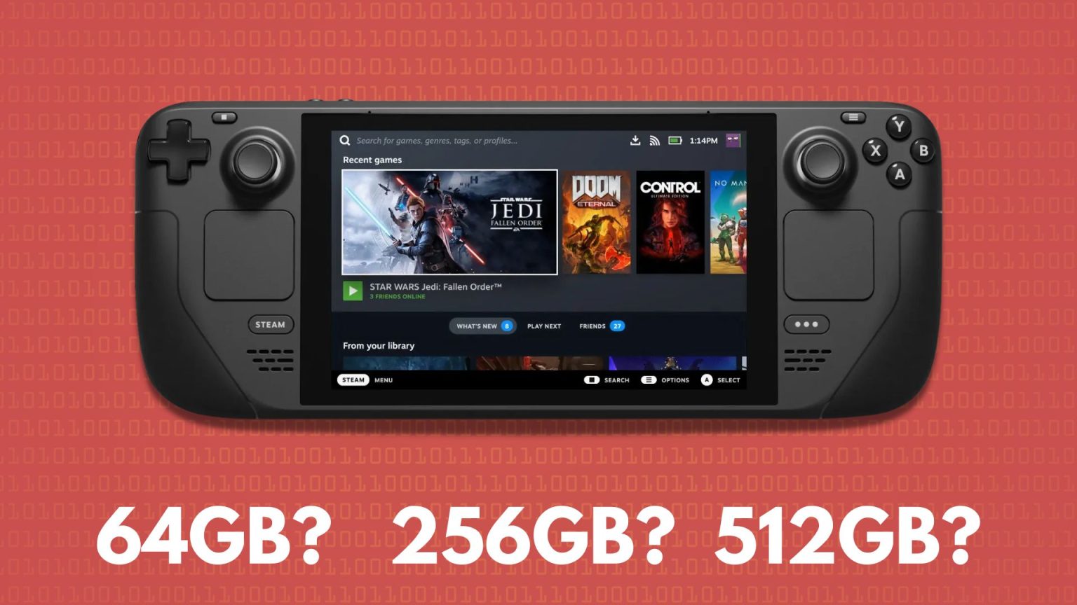 Which Steam Deck Model To Get - TheGamingSetup